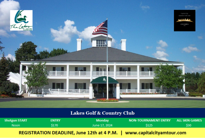 The Lakes Golf & Country Club Event :: Capital City Am Tour - SCHEDULE