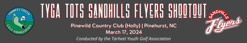 TYGA Tots Sandhills Flyers Shootout Event :: Field