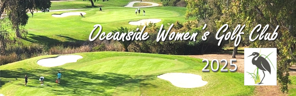 Weekly Sweeps 2025 League :: Oceanside Women's Golf Club - Welcome
