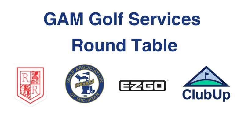 GAM Golf Services Round Table - 2025 Event :: Welcome
