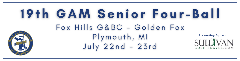 19th GAM Senior Four-Ball Championship Event :: Tournament Results