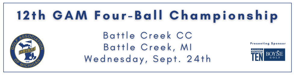 12th GAM Four-Ball Championship Event :: Welcome