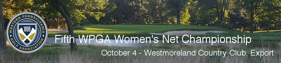 Fifth WPGA Women's Net Championship Event :: Tournament Results
