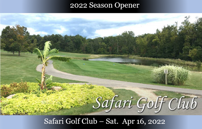 2022 Season Opener at Safari Golf Club Event :: Safari Prize Fund Matrix