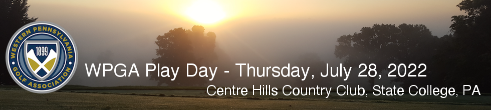 2023 WPGA Play Day - Centre Hills Event :: Registration Form