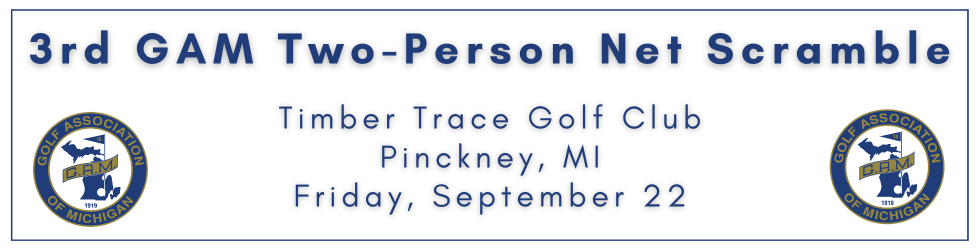 3rd GAM Two-Person Net Scramble Event :: Welcome