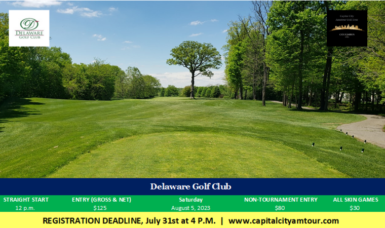 Tree Me at Delaware Golf Club Event :: CGoY Season Standings