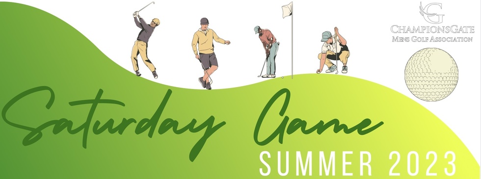 CGMGA Saturday Game Summer 2023 League :: Open Tee Times Registration