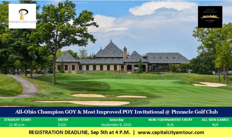 All-Ohio CGOY & Most Improved POY Event :: Tee Sheets