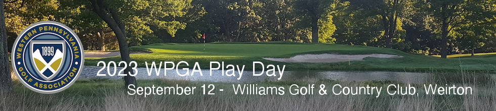 2023 WPGA Play Day - Williams Event :: Registration Form
