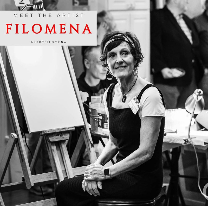 Paint & Sip with Filomena Irving - Caribou