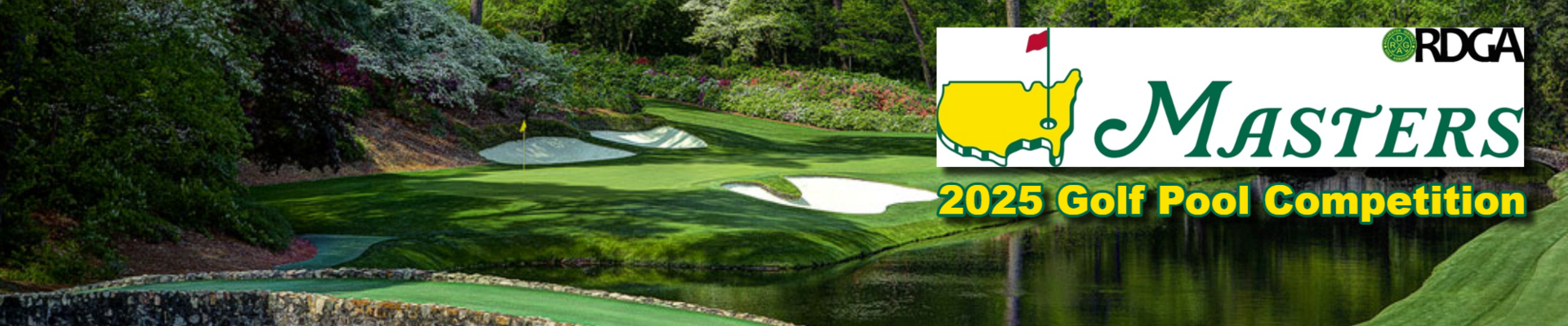 2025 RDGA Masters Pool Competition