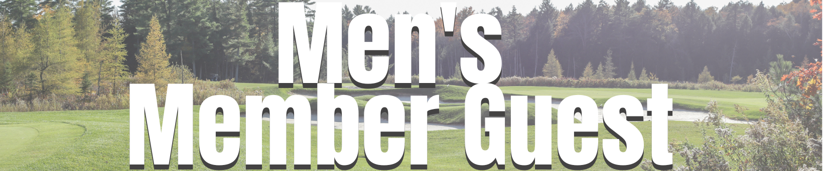 2023 Men's Member Guest